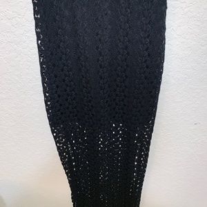 American Rag | Dresses | American Rag Black Boho Crochet Dress | Poshmark